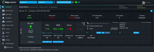 Monitoring & Vertically Scaling Node.js Applications